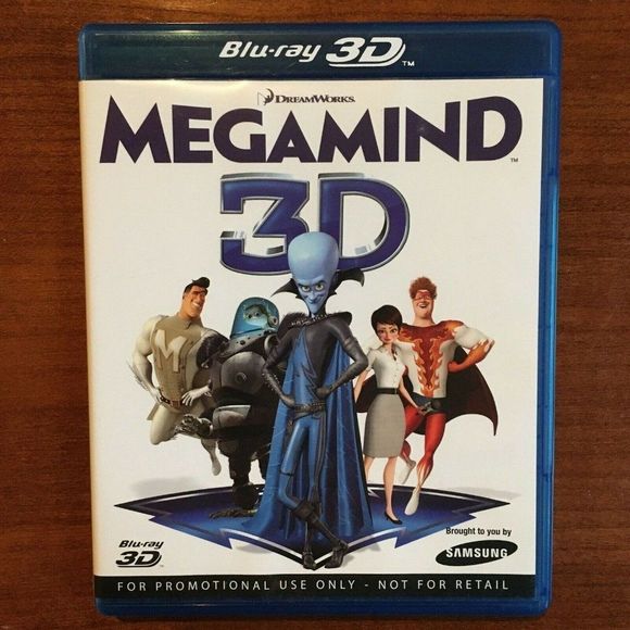 Dreamworks | Toys | Brand New Megamind Bluray 21 3d | Poshmark